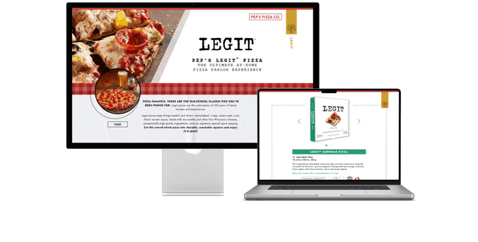 Food Brand Marketing Strategy | Legit™ Pizza